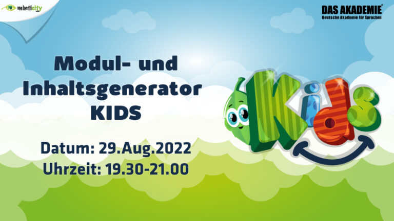 Modul- und Inhaltsgenerator KIDS – Mintiworld